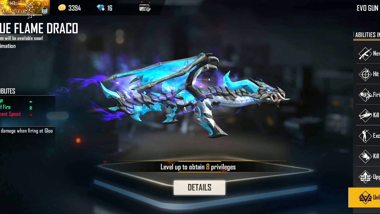 Blue Flame Draco AK47 Gun Skin - YouTube