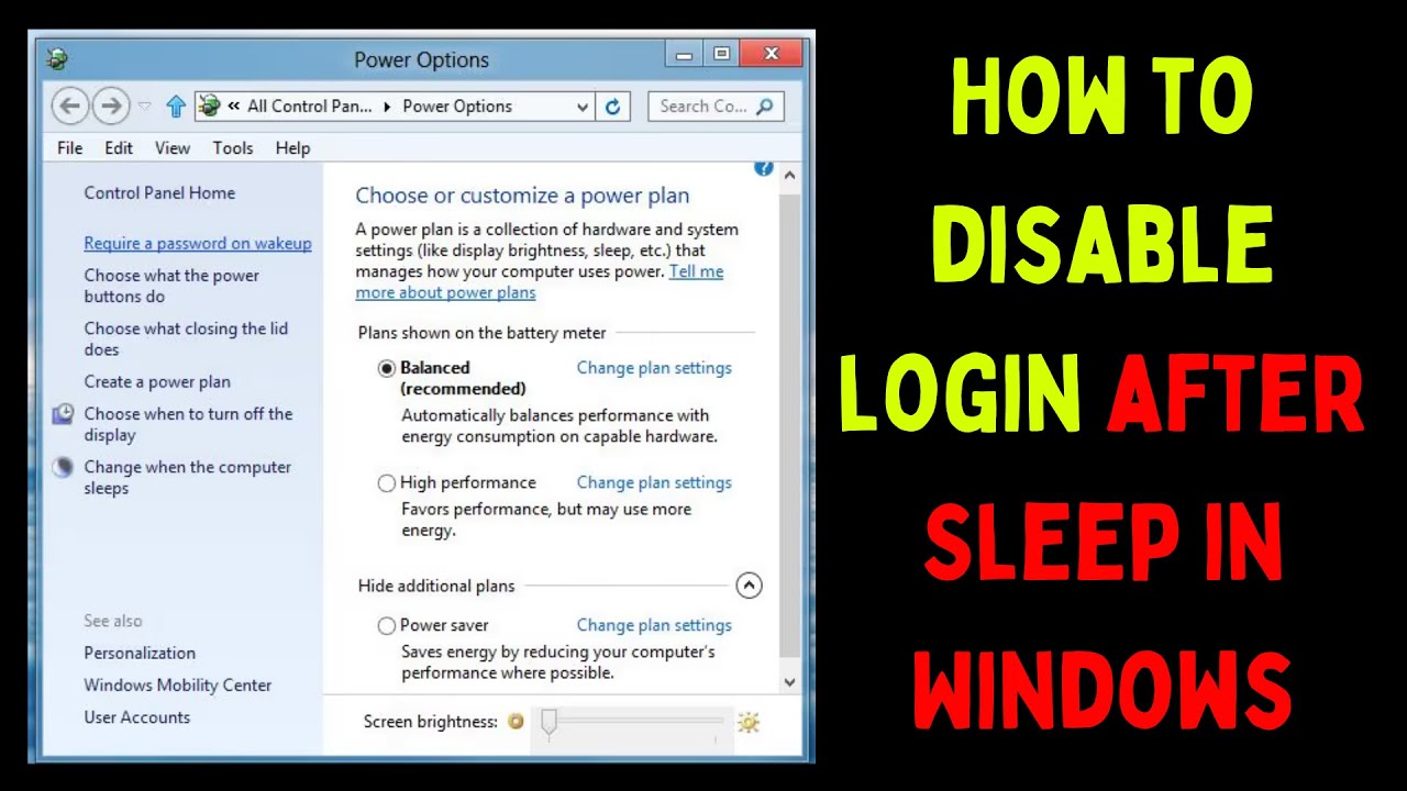 How to Disable Login After Sleep in Windows 11 - YouTube