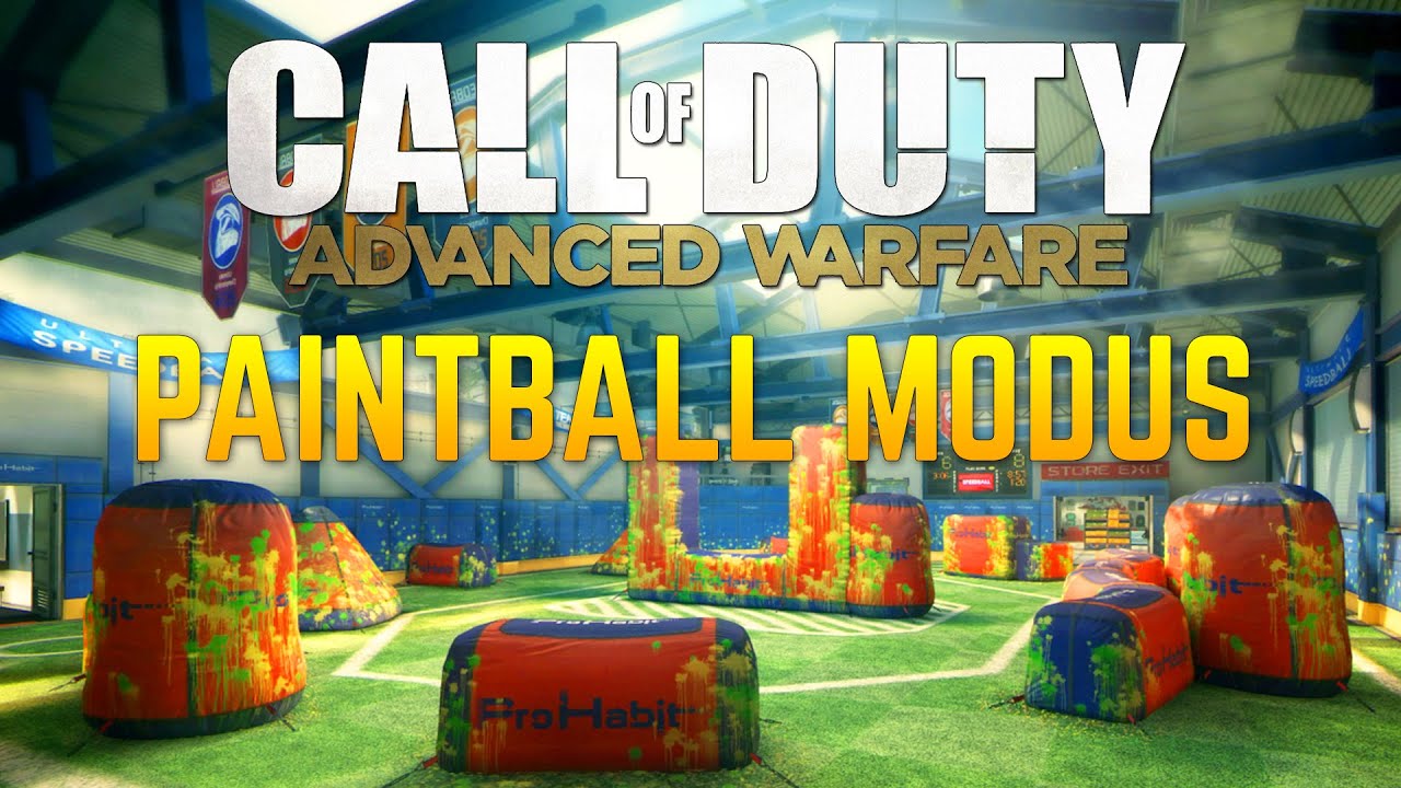 "PAINTBALL MODUS" in Call of Duty: Advanced Warfare! (German/Deutsch ...