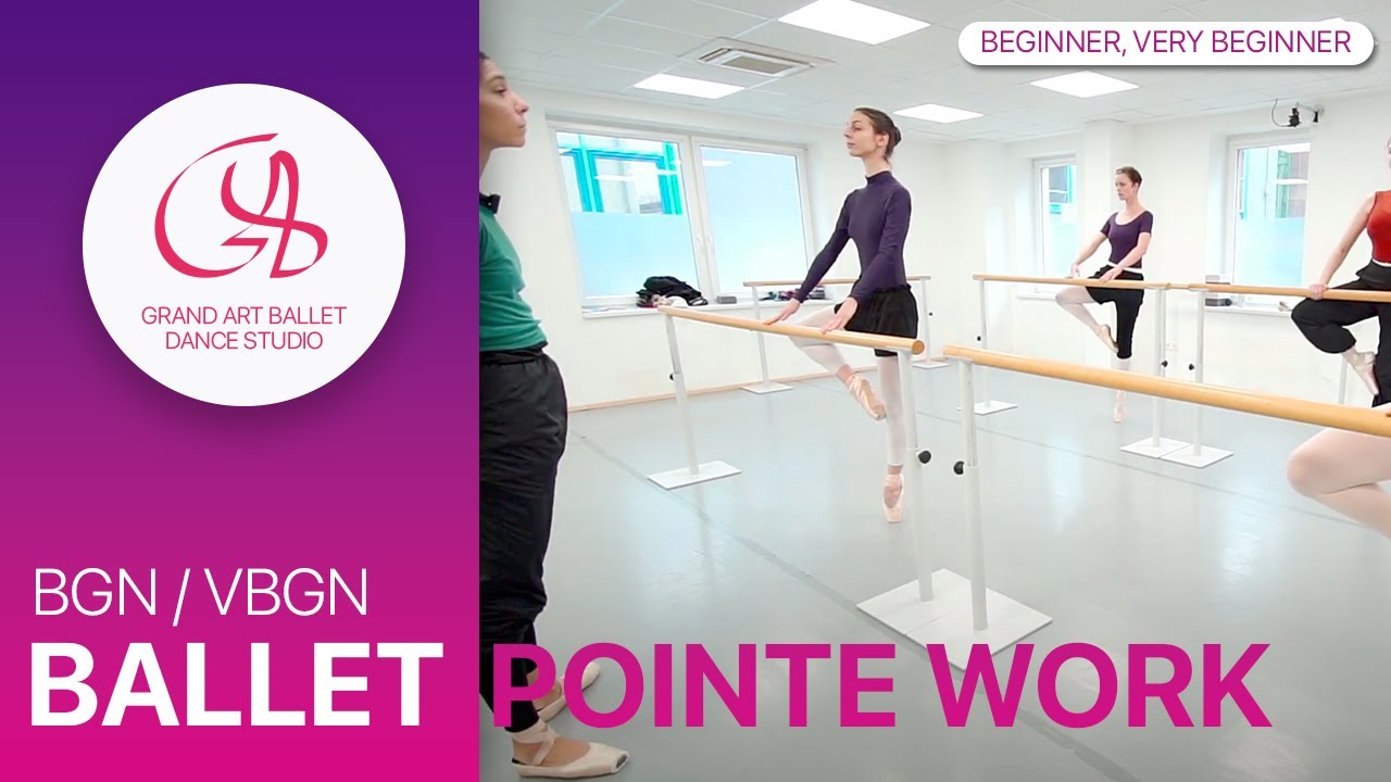 Pointe work for beginners / Ballet pointe technique #ballet # ...