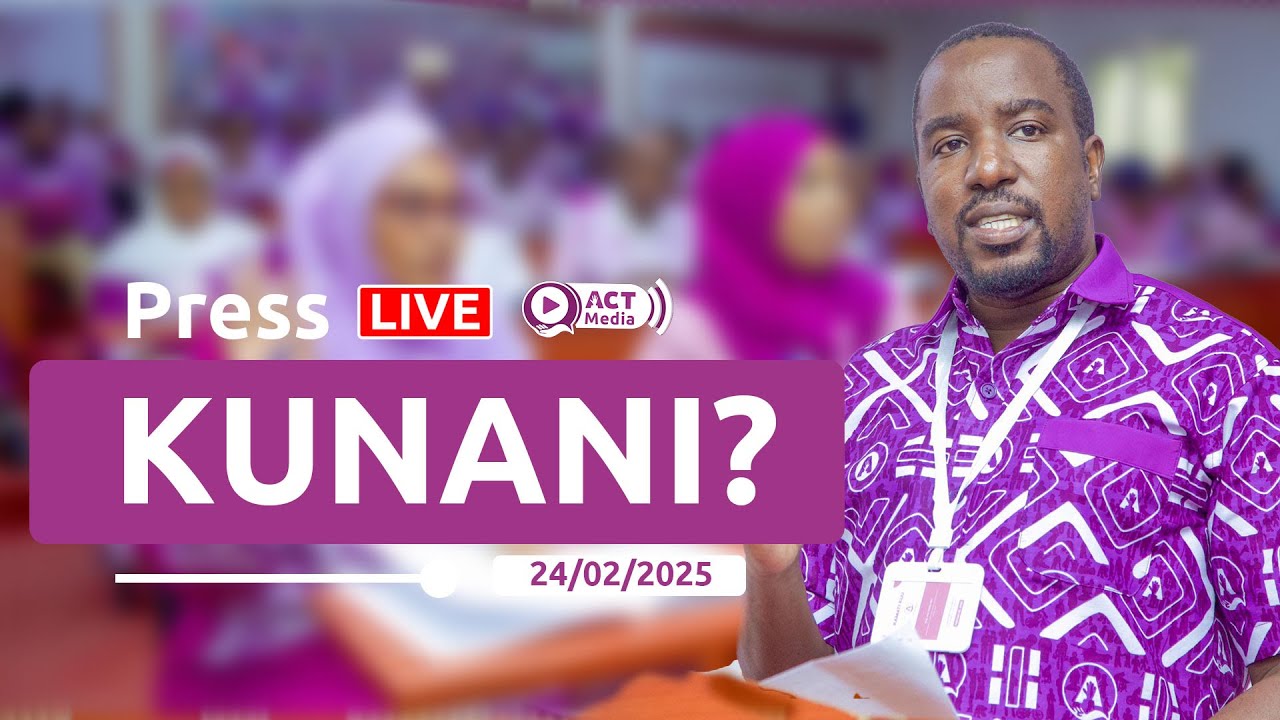 LIVE🔴: ADO SHAIBU ANAFUNGUKA, HALMASHAURI KUU IMEKETI NA IMEAMUA - YouTube