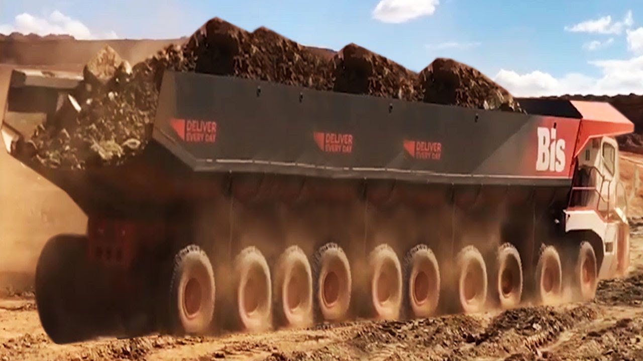 Dangerous Fastest Biggest Monster Dump Truck & Vehicles Operator, Heavy ...