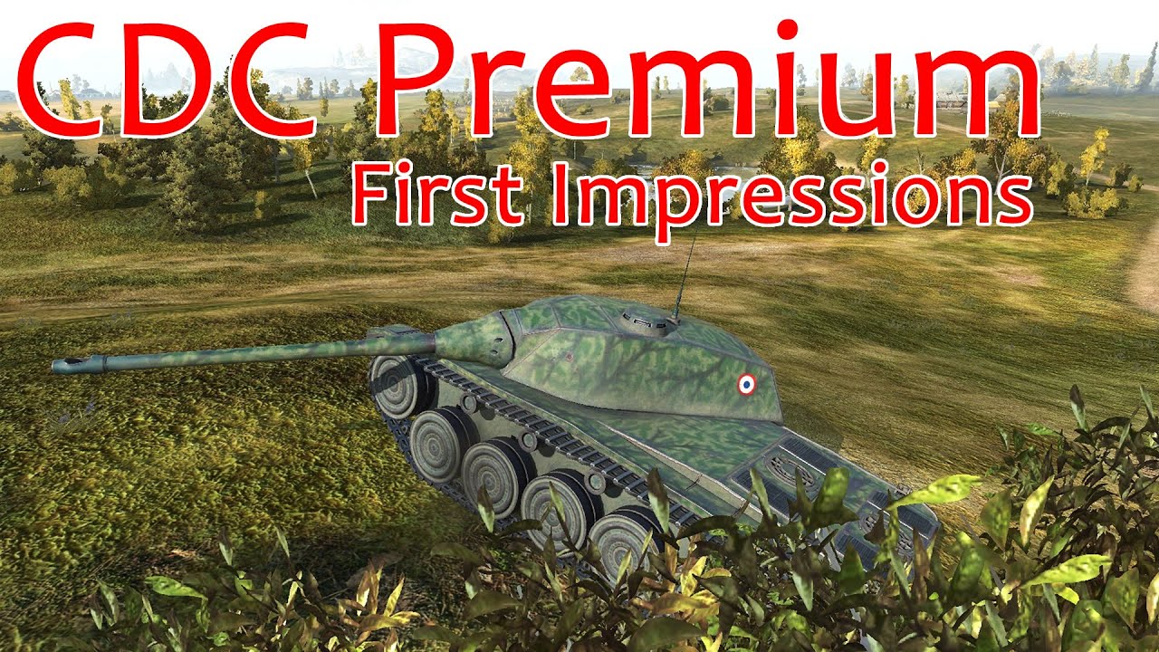 World of Tanks - French CDC Premium Medium Tank - First Impressions ...