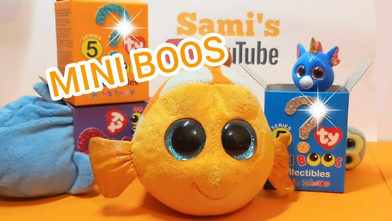 Ty Mini Boos Series 5 Unboxing | Sami's YouTube - YouTube