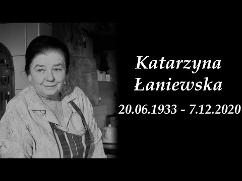 Katarzyna Łaniewska nie żyje. Gwiazda \