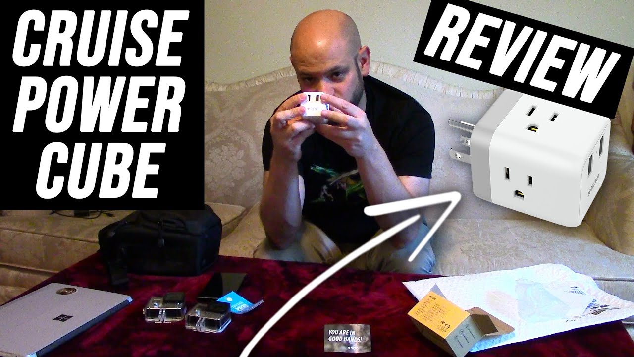 Cruise Power Cube Review Trond Multi Plug Travel Outlet with USB - YouTube