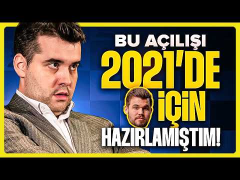 Nepo, Carlsen için 40 HAMLELİK ÖZEL BİLGİSAYAR AÇILIŞINI Niemann'a Oynadı