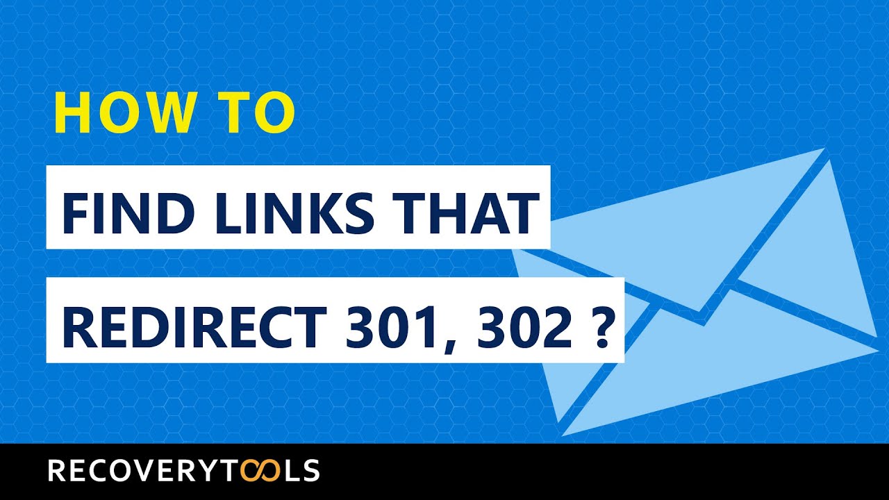 How to Find Links that Redirect 301, 302? - YouTube