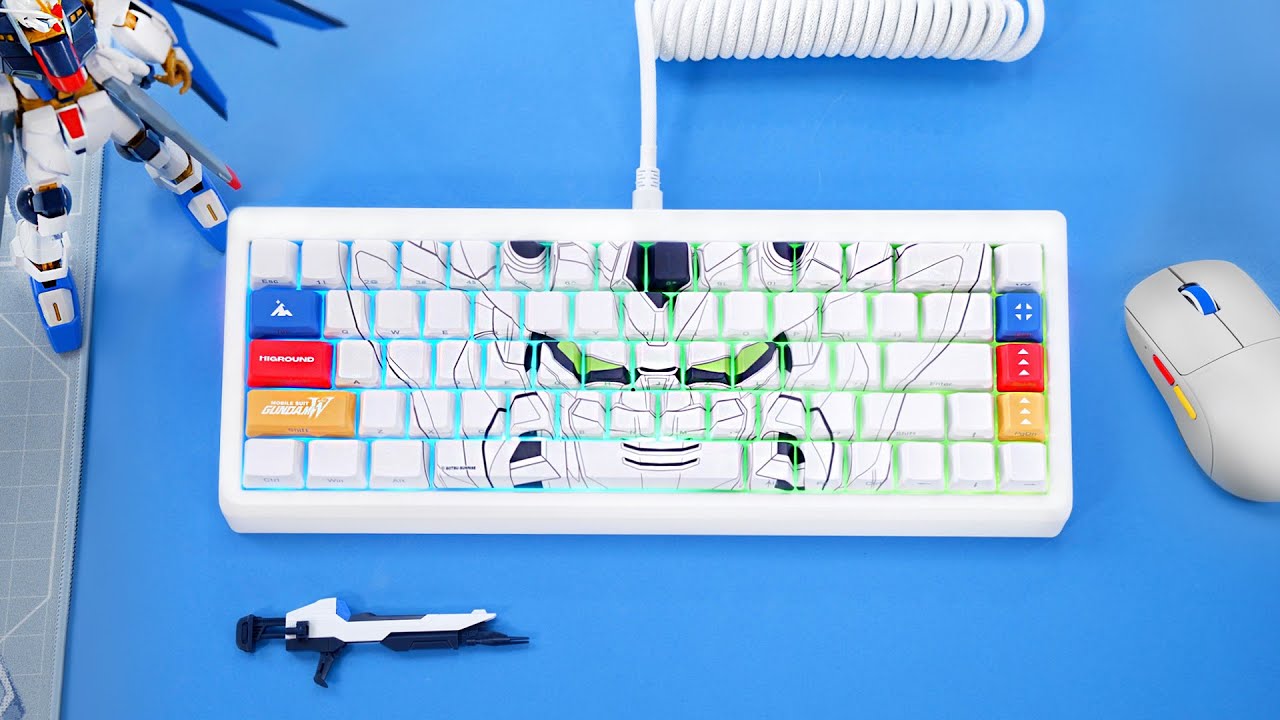 This Keyboard is Gundam Lover's Dream! But.... - YouTube