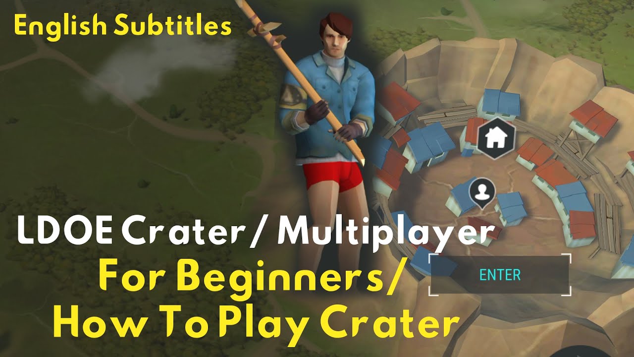 LDOE CRATER/ MULTIPLAYER For BEGINNERS | MULTIPLAYER Gameplay Guide & Tips | Business Level 0 to ...