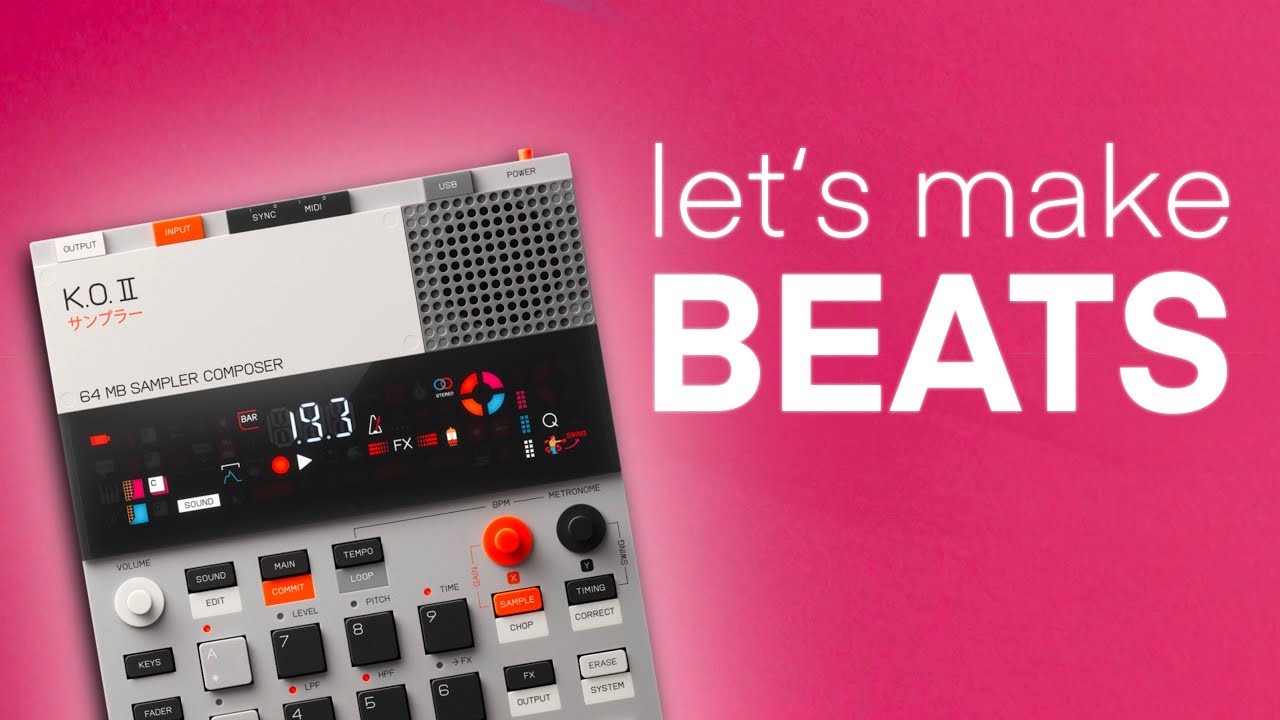 🔴 making BEATS live !!! // teenage engineering EP-133 - YouTube