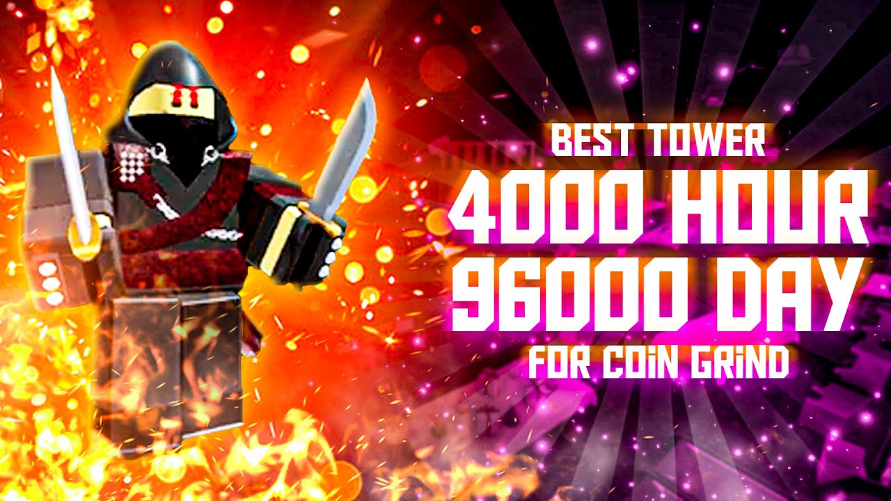 SOLO COIN GRIND STRAT with OP SLASHER | Tower Defense Simulator Roblox ...