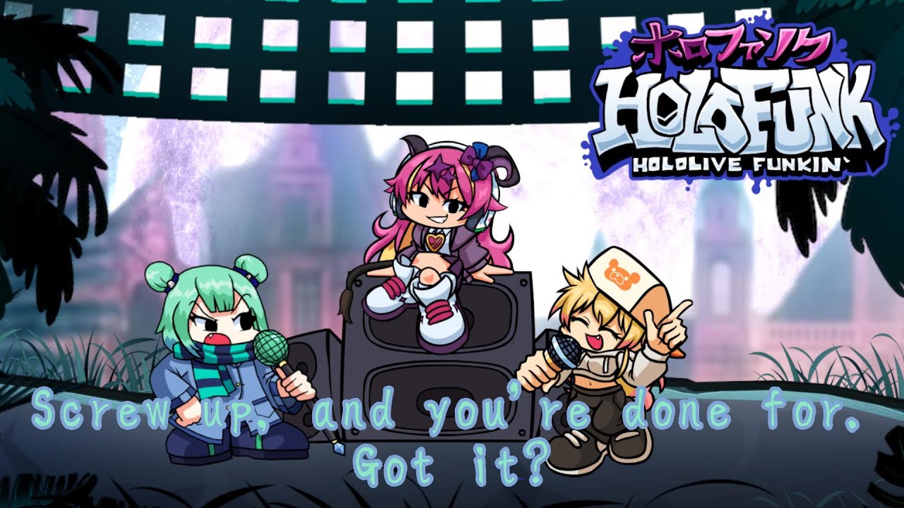 【FNF (日本語翻訳)】Extra曲集合、ネクロマンサー絶叫【 [HoloFunk (Hololive Funkin')】# EX ...