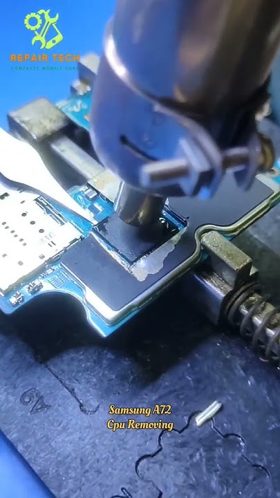 Samsung A72 Cpu Removing #repairtech #mobileservicing #repair #repairing #samsunga72 # ...