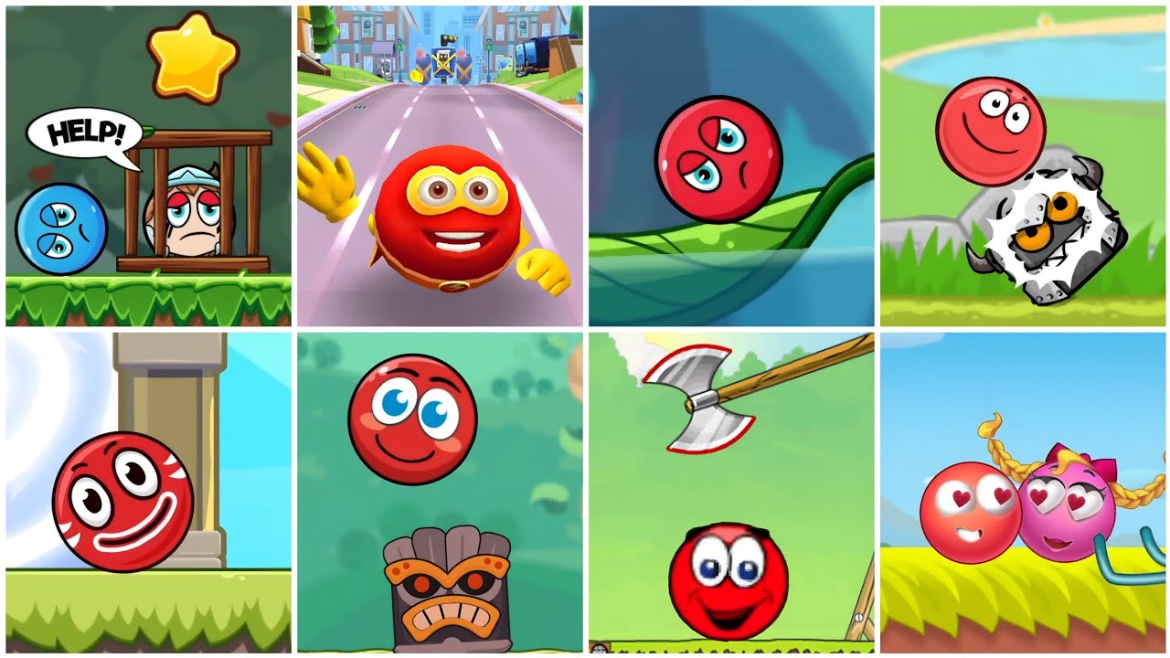 Ball V, Ball Wonder, Red Ball 3, Roller Ball X, Bounce Ball, Red Ball 4 ...