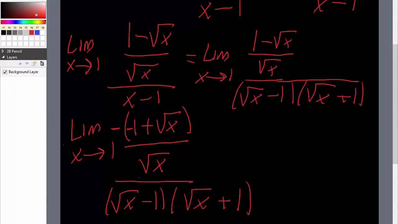 Calc 1: Limit Tangent (Step-by-Step) ptA - YouTube