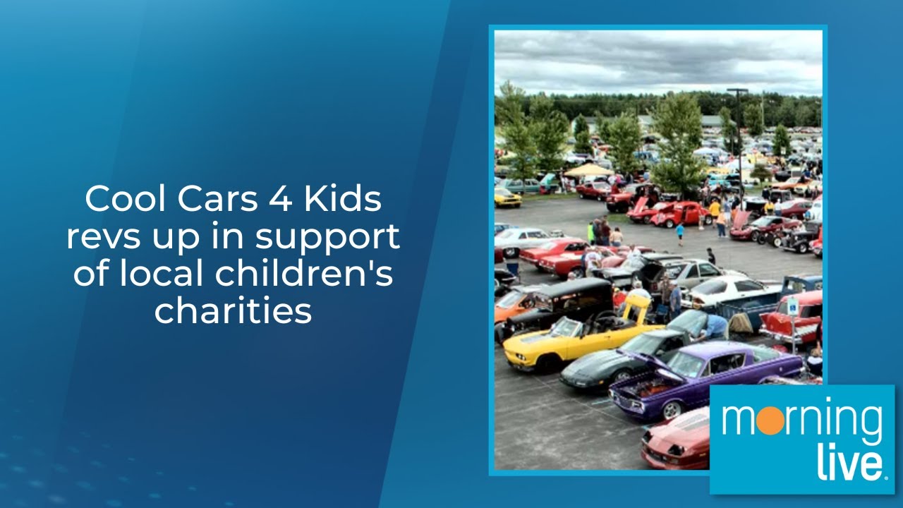 Cool Cars 4 Kids revs up in support of local children's charities - YouTube