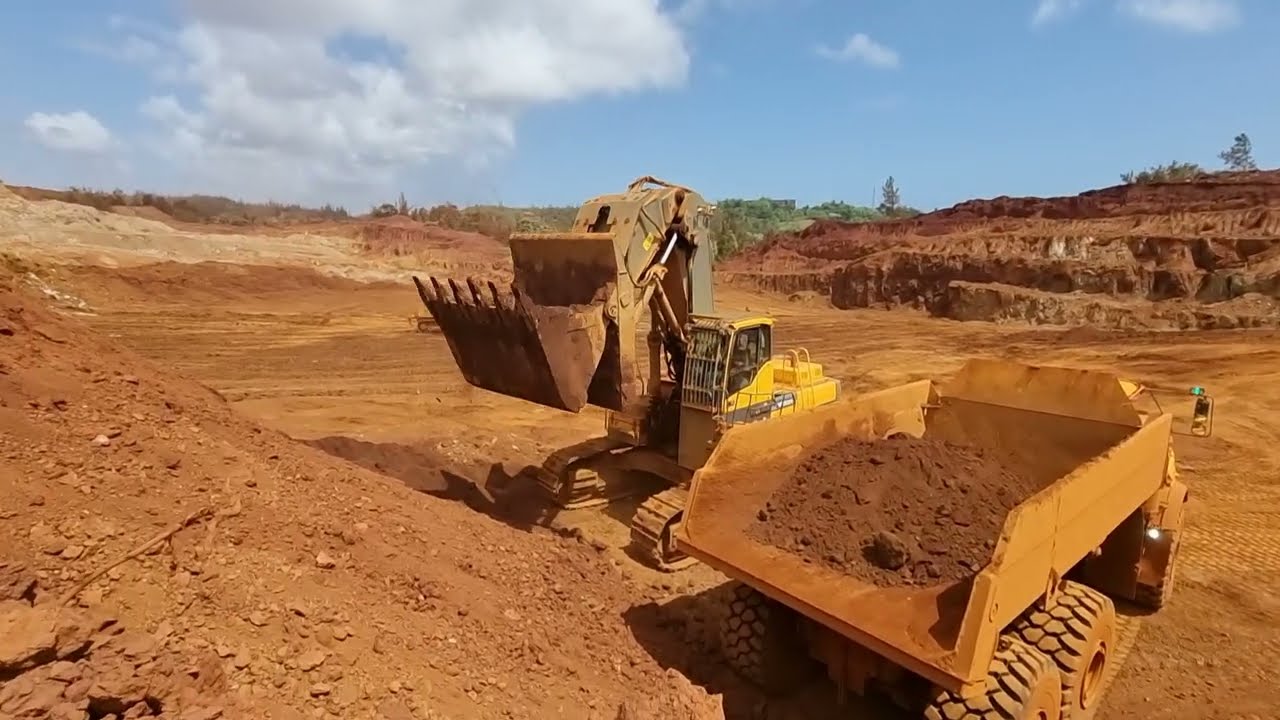 Front Shovel for EC750DL in Europe - YouTube