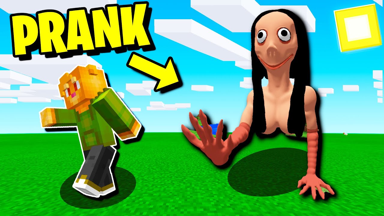 I got pranked by MOMO in minecraft.. - YouTube
