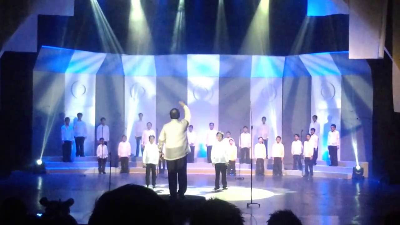 INC Boys Choir with Dr. Ed Manguiat - YouTube