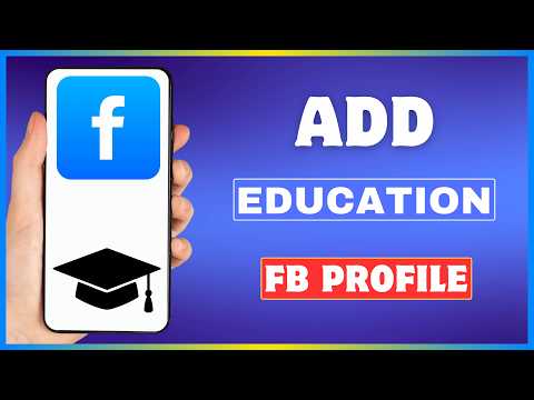 How To Add Education In Facebook Profile