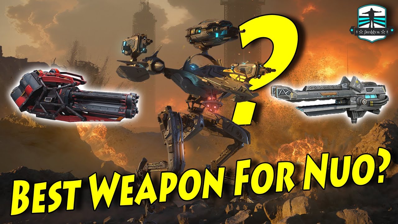 Best Weapons For The New Robot Nuo? War Robots Update 11.0 - YouTube