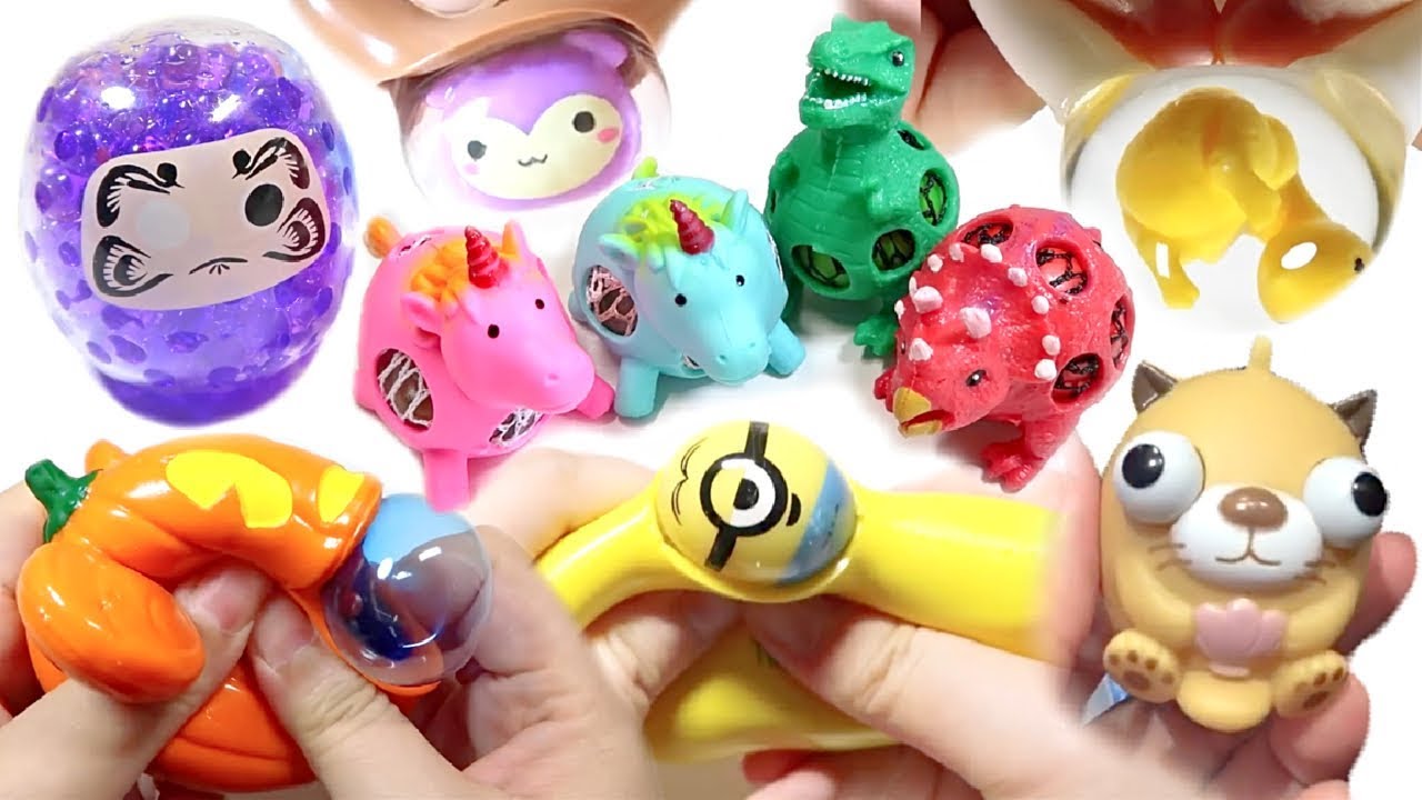 Compilation of Interesting Weird Funny & Cute Squishy Squeeze Toy - YouTube
