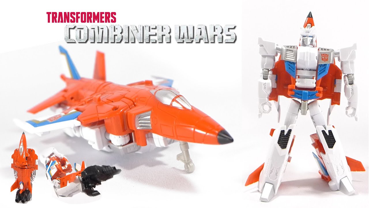 Transformers Combiner Wars Deluxe FIREFLY (2015) Toy Review (60FPS ...