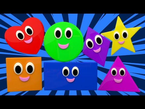 Shapes Song Collection| Shapes Song for Toddlers| Learn Shapes Names ...