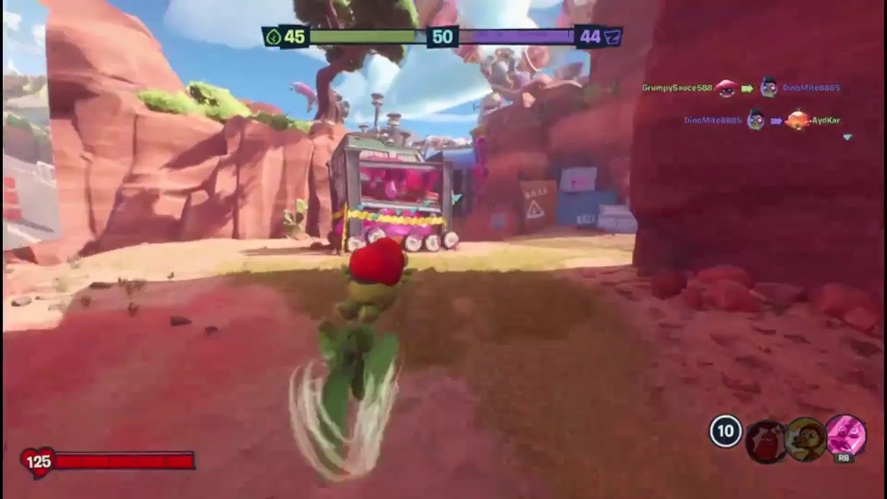 pvz bfn ctr gameplay - YouTube