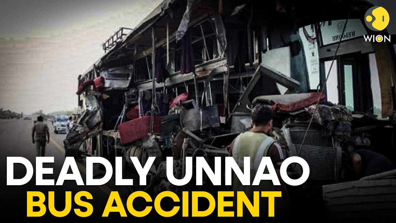 UP Unnao bus accident: At least 18 dead after bus collides with milk ...