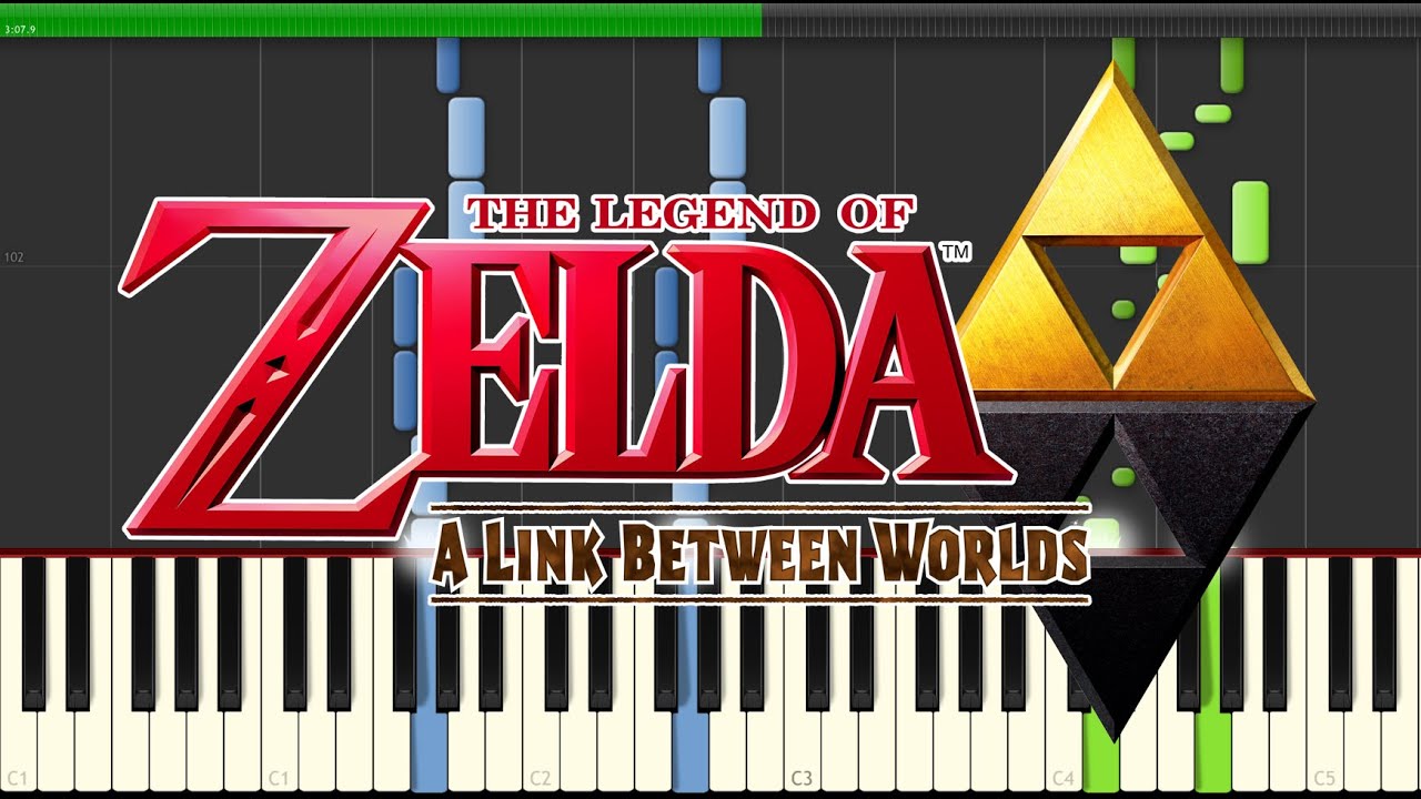 The Legend of Zelda A Link Between Worlds - Lorule Castle (Piano) - YouTube