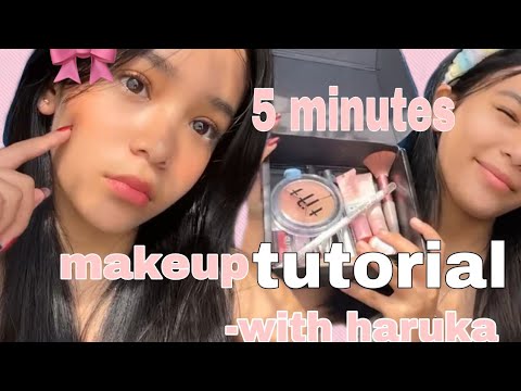 5 min clean girl makeup tutorial for teenagers - YouTube