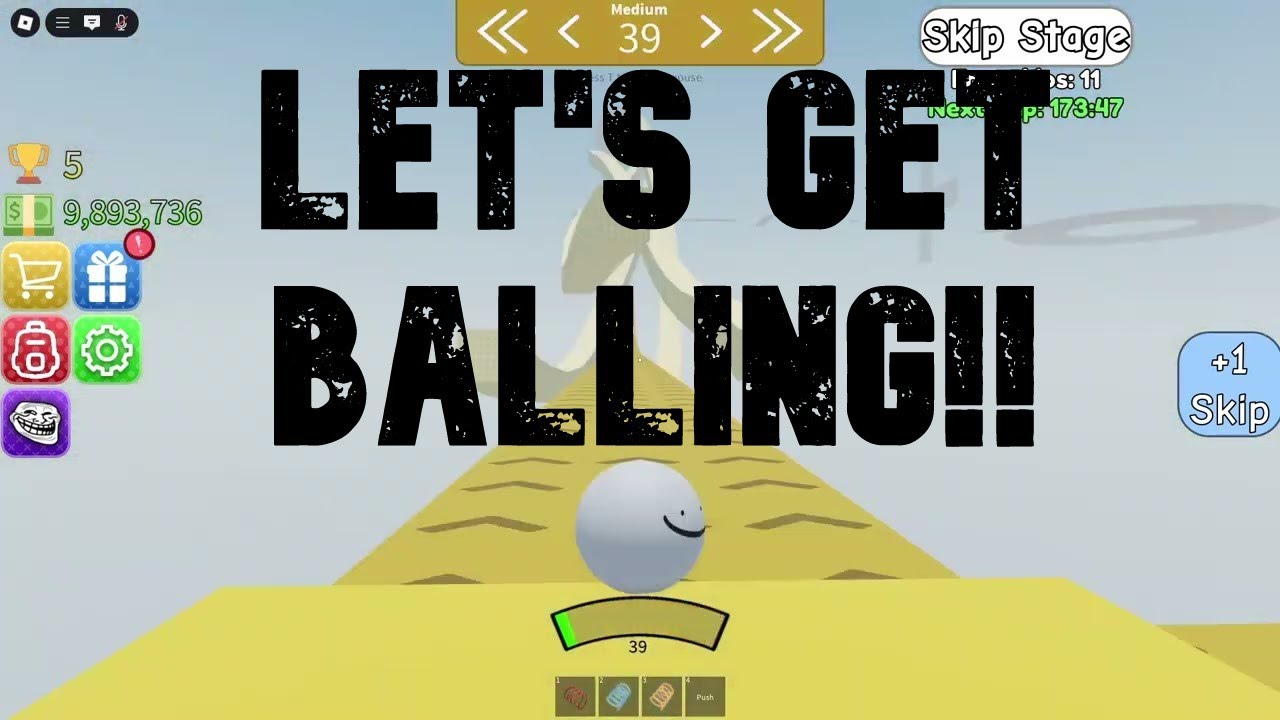Playing balling! #roblox - YouTube