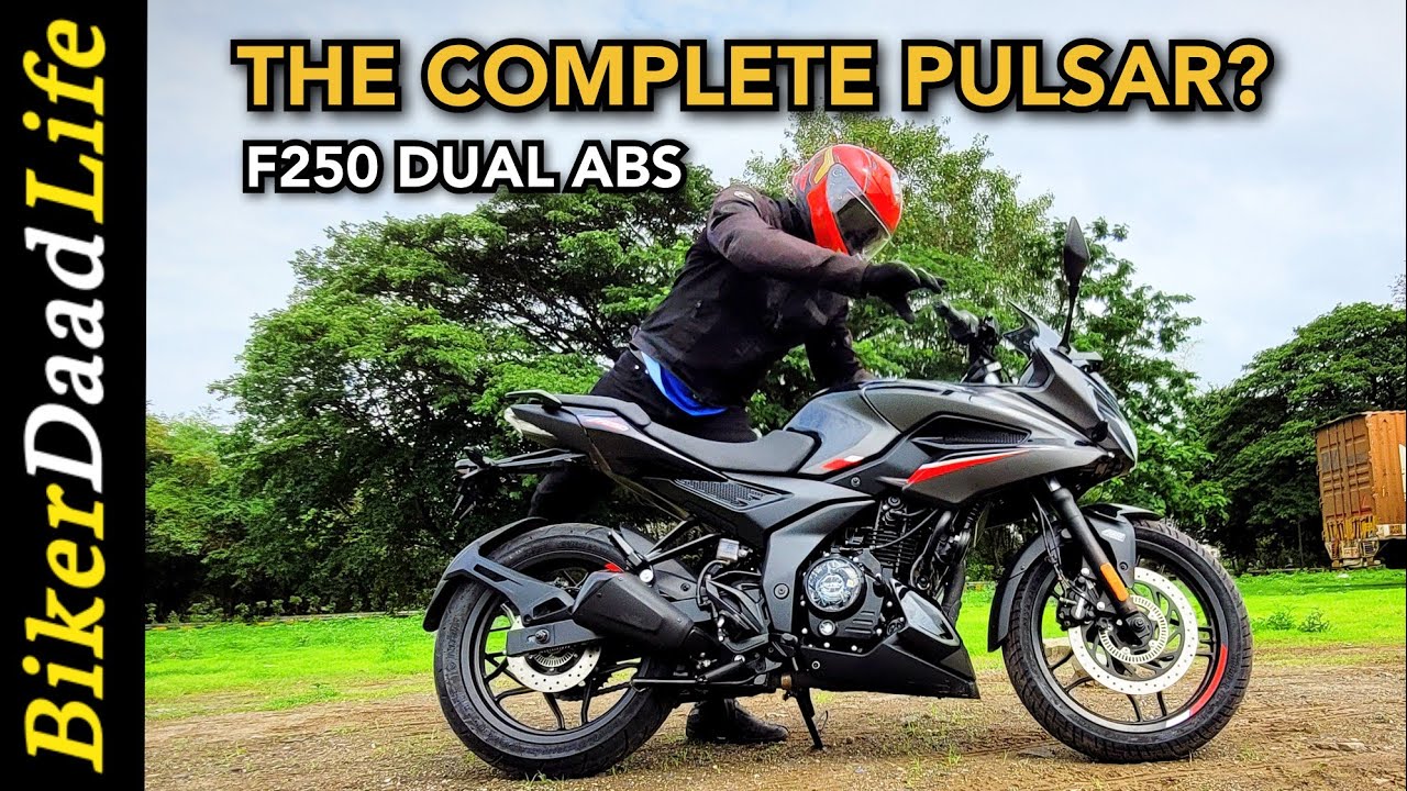 Bajaj Pulsar F250 Dual Channel ABS ( All Black Eclipse ) | Detailed ...