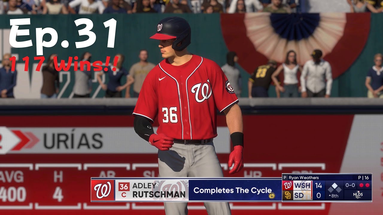 PLAYOFF BASEBALL IN DC!!|MLB The Show 22 Washington Nationals Franchise ...