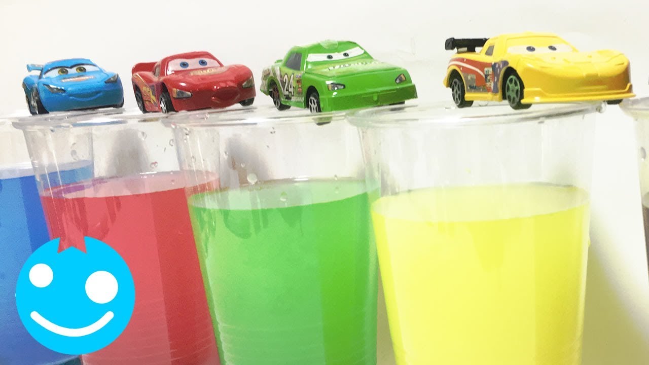 Cars 3 Colorful Water Magic - Lean Colors and Numbers with Nursery ...