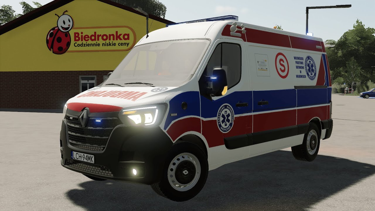 [FS19] Prezentacja - Renault Master IV/AutoForm Ambulans ...