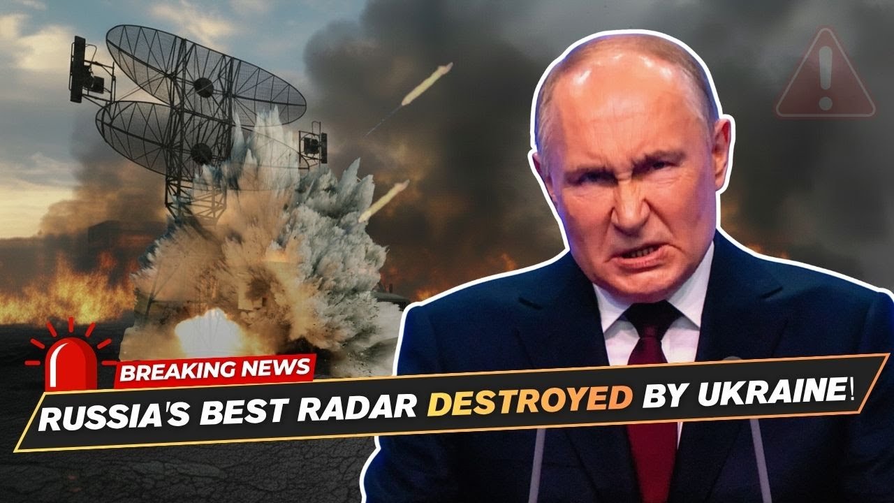 Russia's Best Radar Destroyed by Ukraine! - YouTube