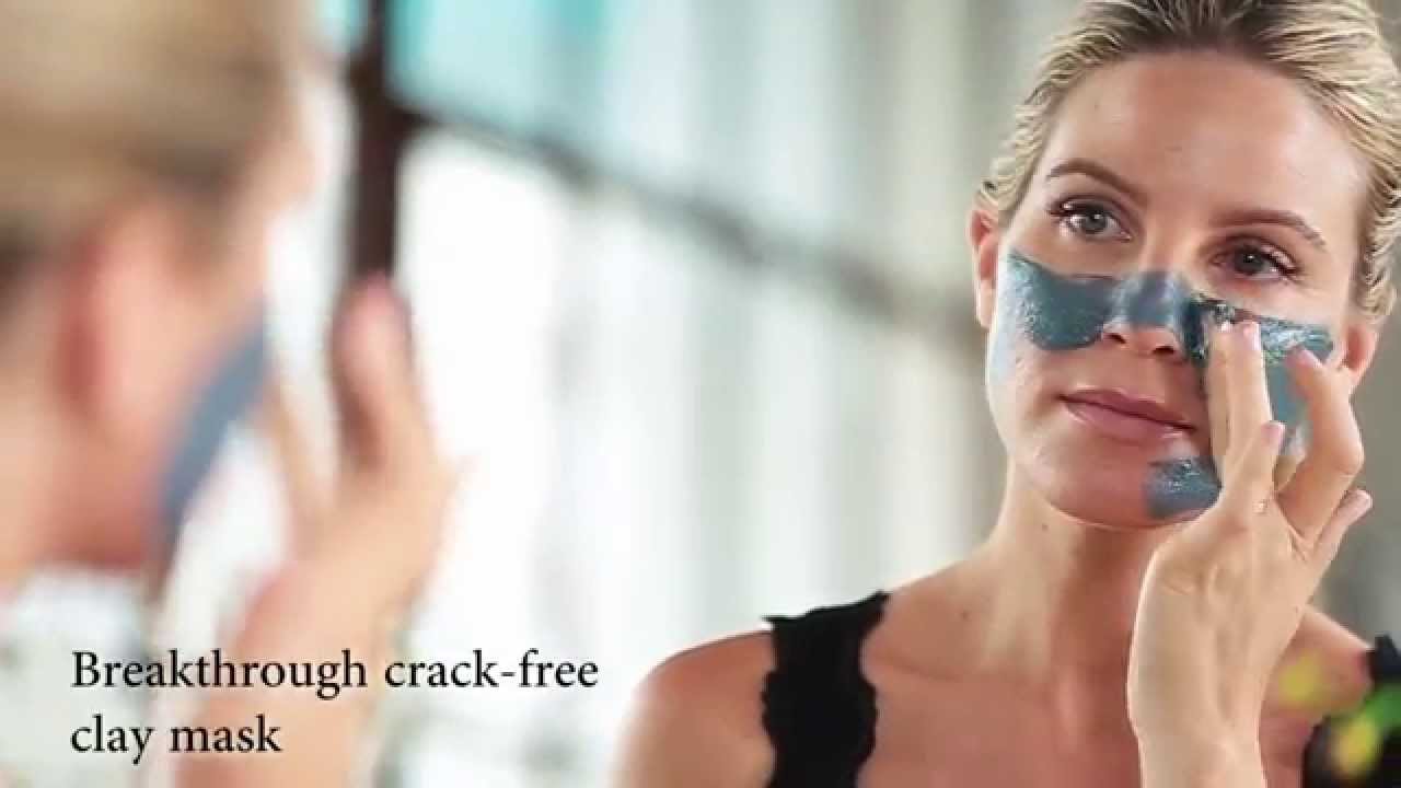 Breakthrough crack-free clay mask - YouTube