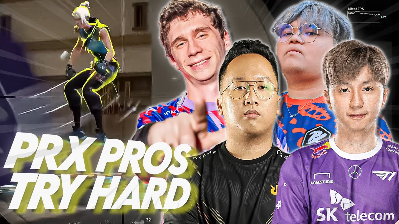 Try Hard Game w/RRQ Fl1pzjder Against PRX Something, PRX D4V41 | T1 ...