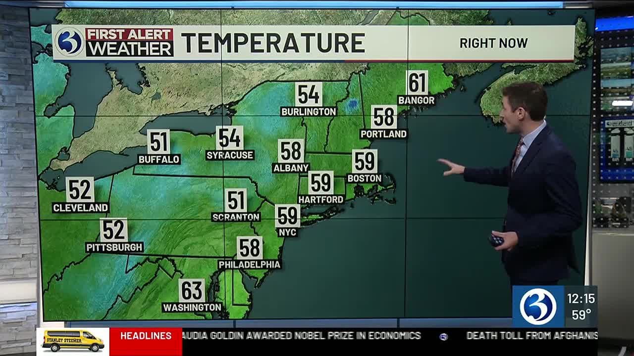 FORECAST: All fall weather this week but possibly a rainy weekend - YouTube