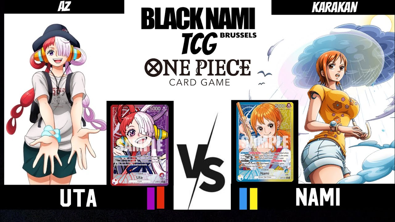 One Piece TCG - [OP11] - Uta VS Nami - Ludotrotteur Bruxelles - YouTube