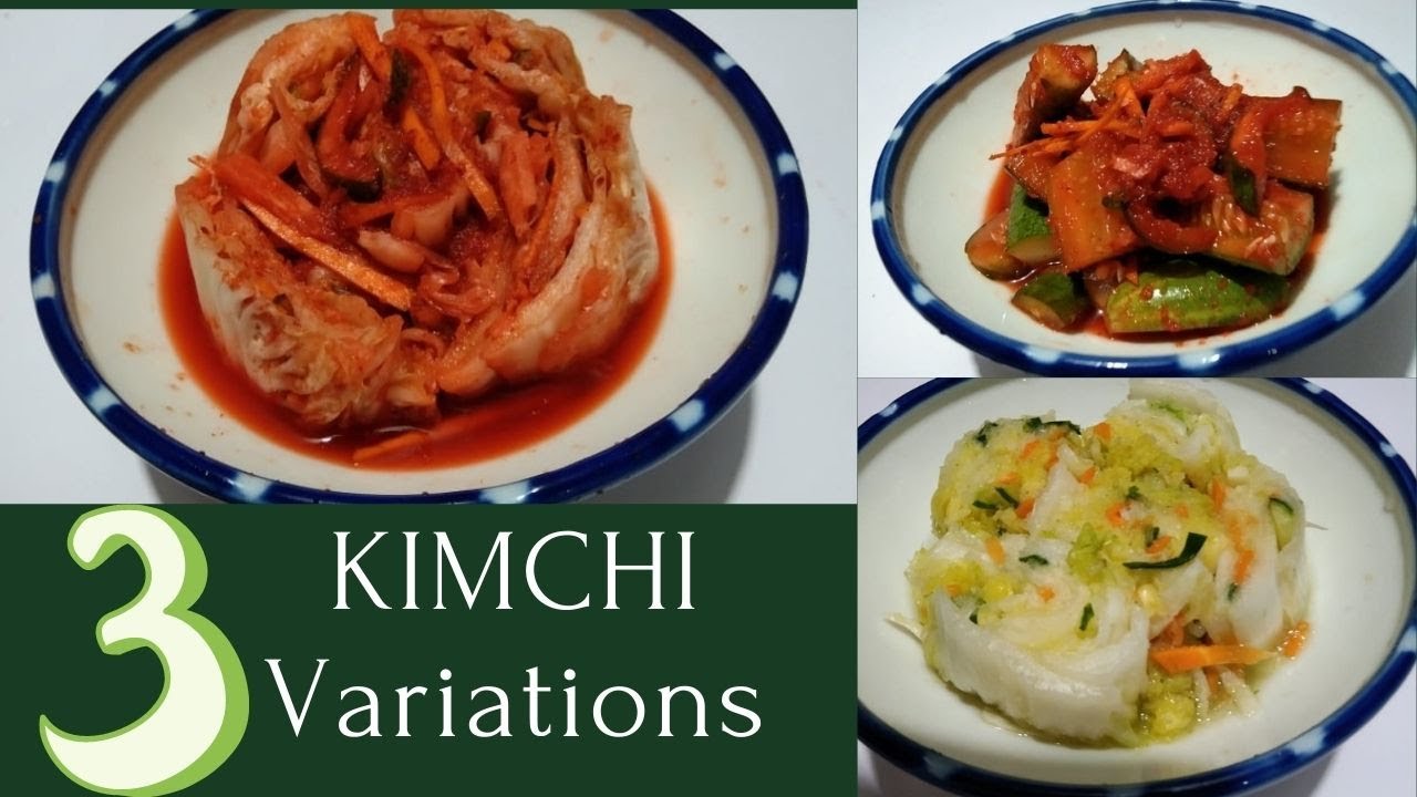 3 KIMCHI VARIATIONS - YouTube