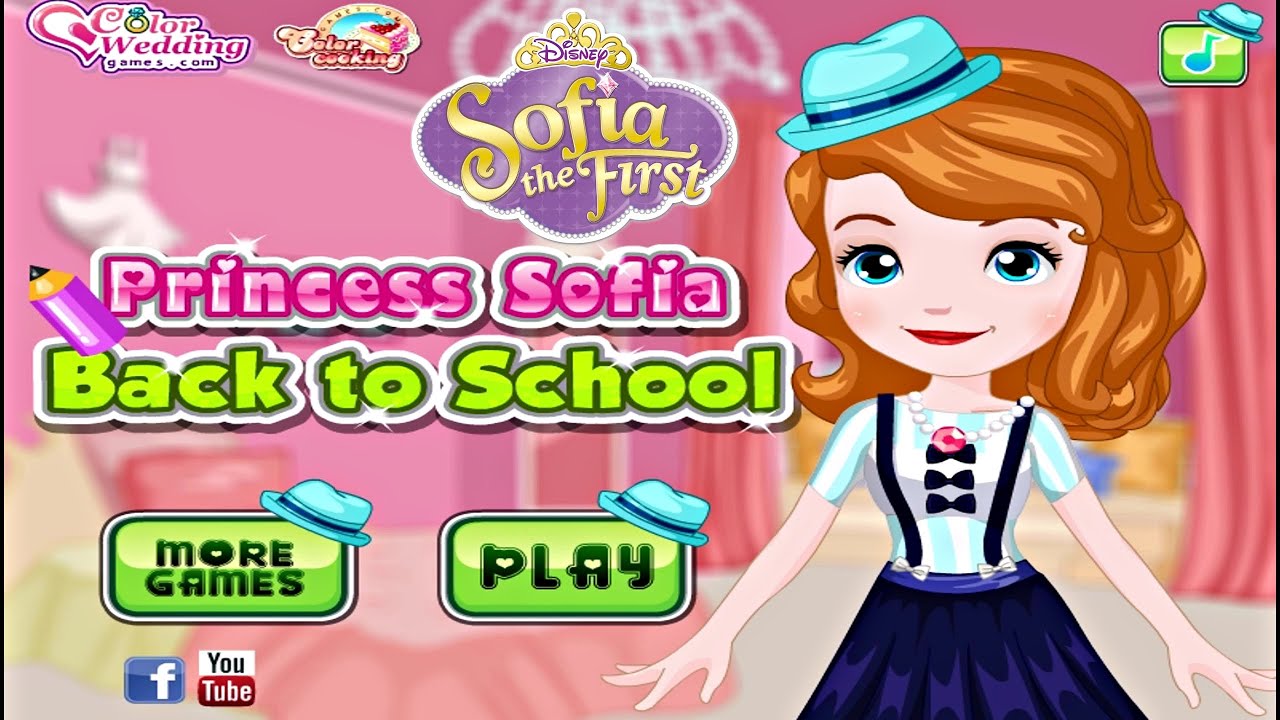 Sofia the First: Help the little princess choose her back-to-school ...