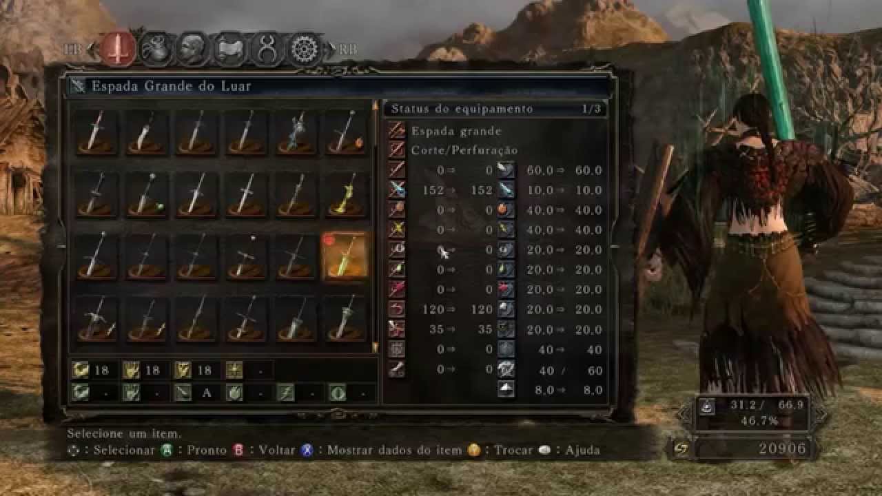 Dark Souls 2, Detonado #50, A Verdadeira Moonlight Greatsword, & Quest ...