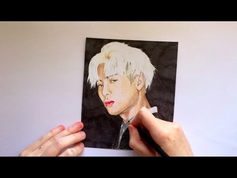 Got7 Jackson Speed drawing/ 갓세븐 잭슨 - YouTube