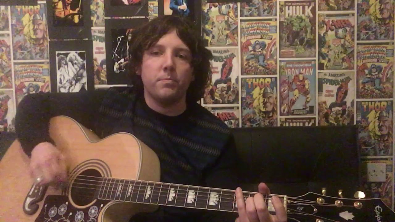 Johnny Cash rusty cage guitar lesson - YouTube