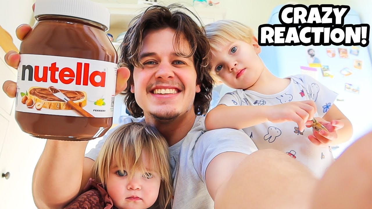 Kids' Hilarious Reactions to Eating Nutella for the FIRST TIME! - YouTube