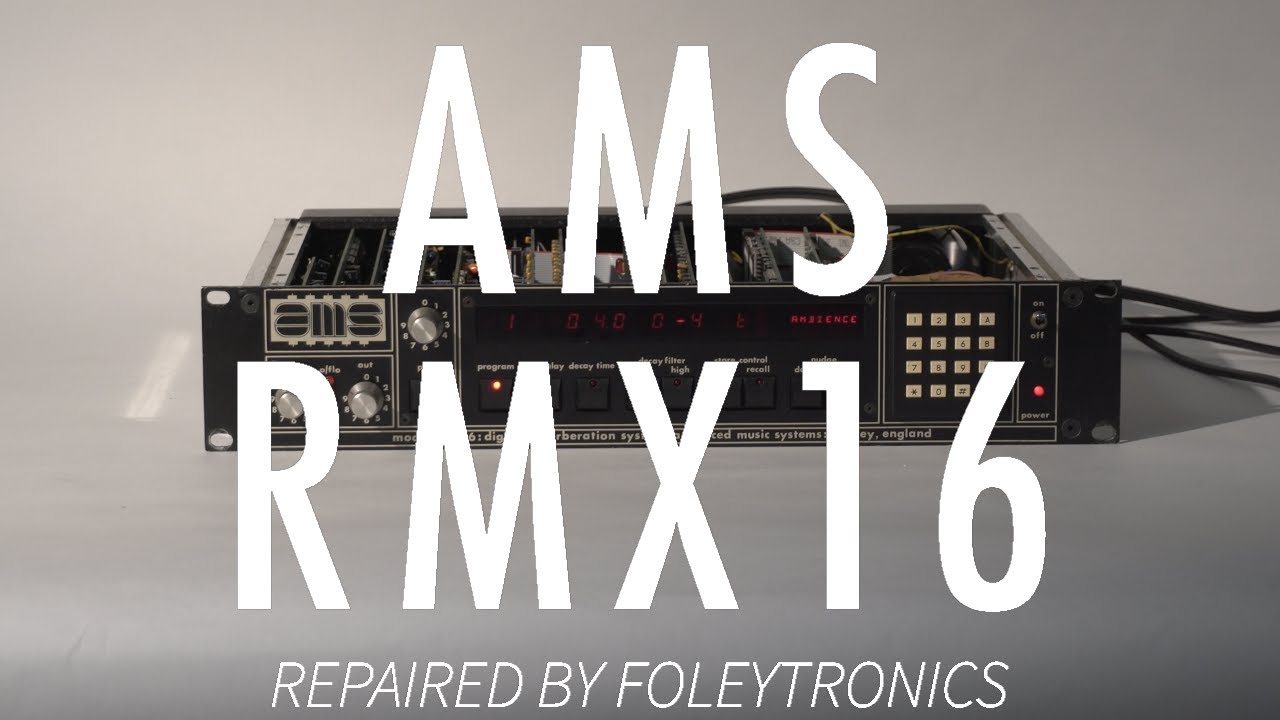 AMS RMX 16 demo - YouTube